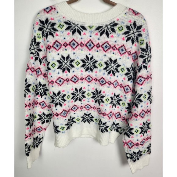 PINK Victoria's Secret | Sweaters | Victorias Secret Pink Sz L Neon ...